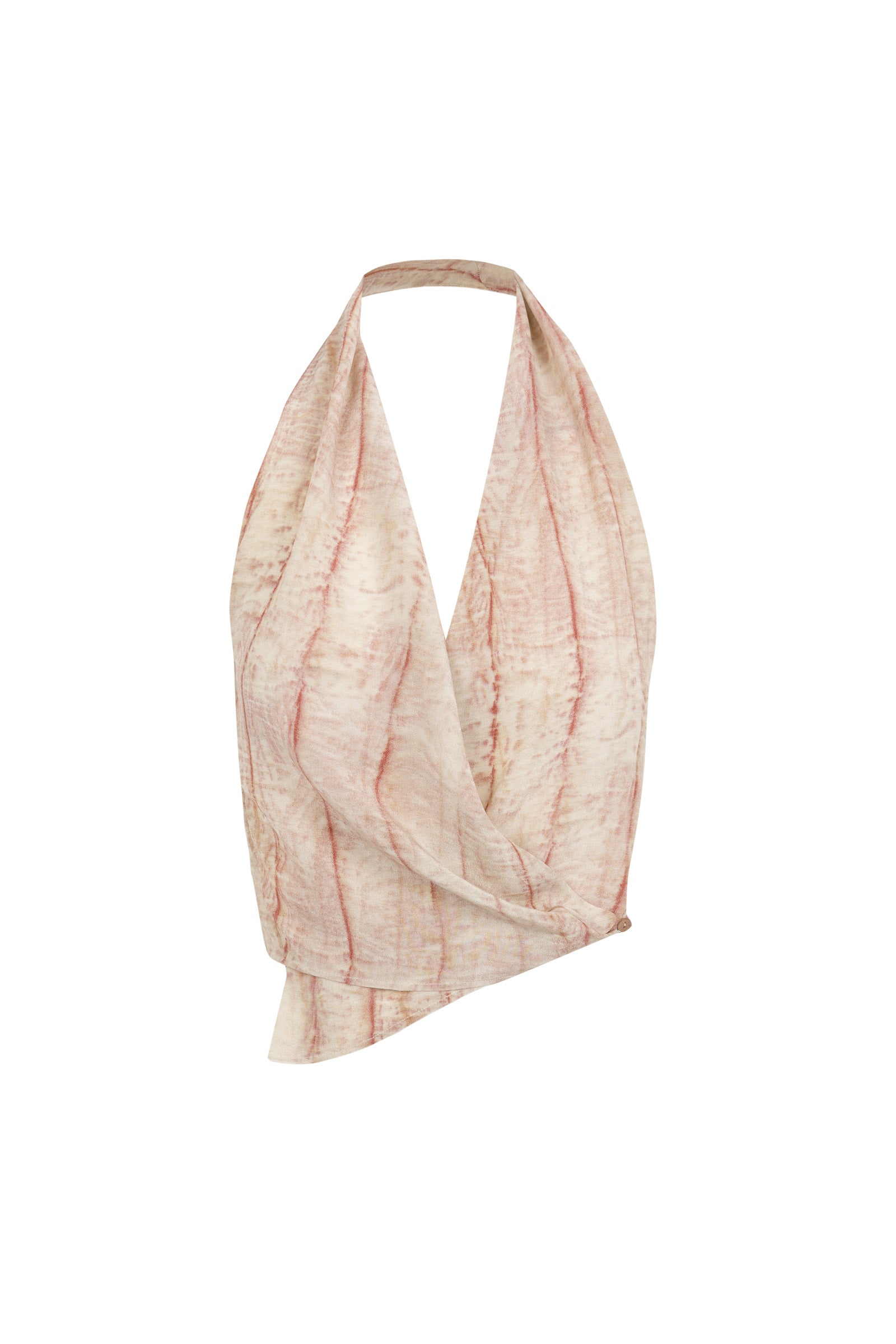 Cortana - Etna, irony print silk top