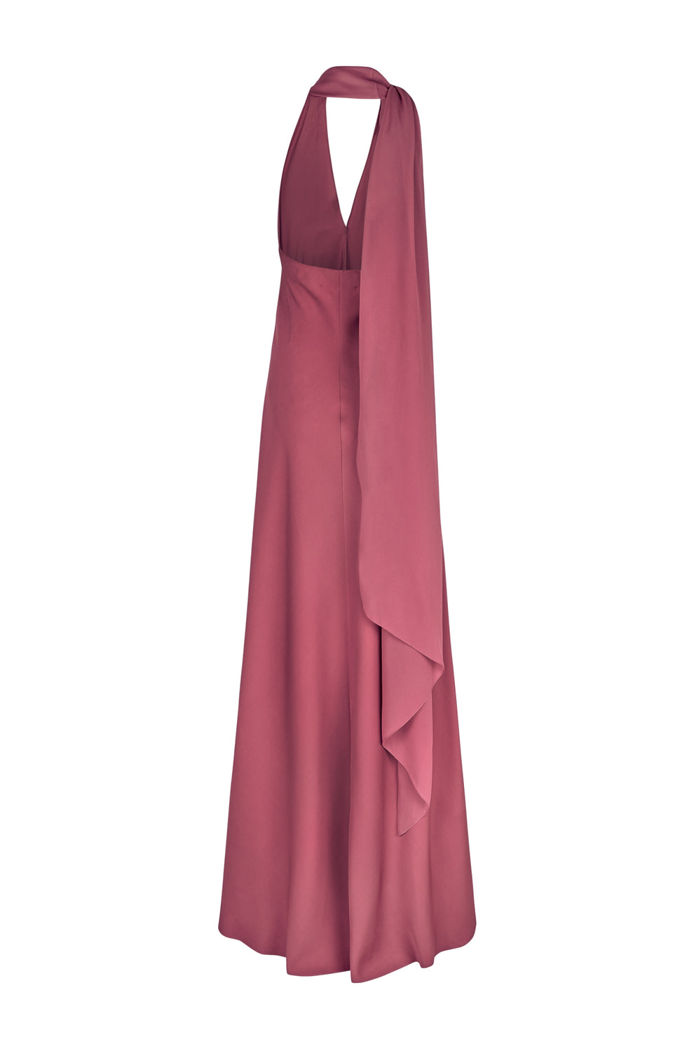 Cortana - Farah, convertible dress in pink silk