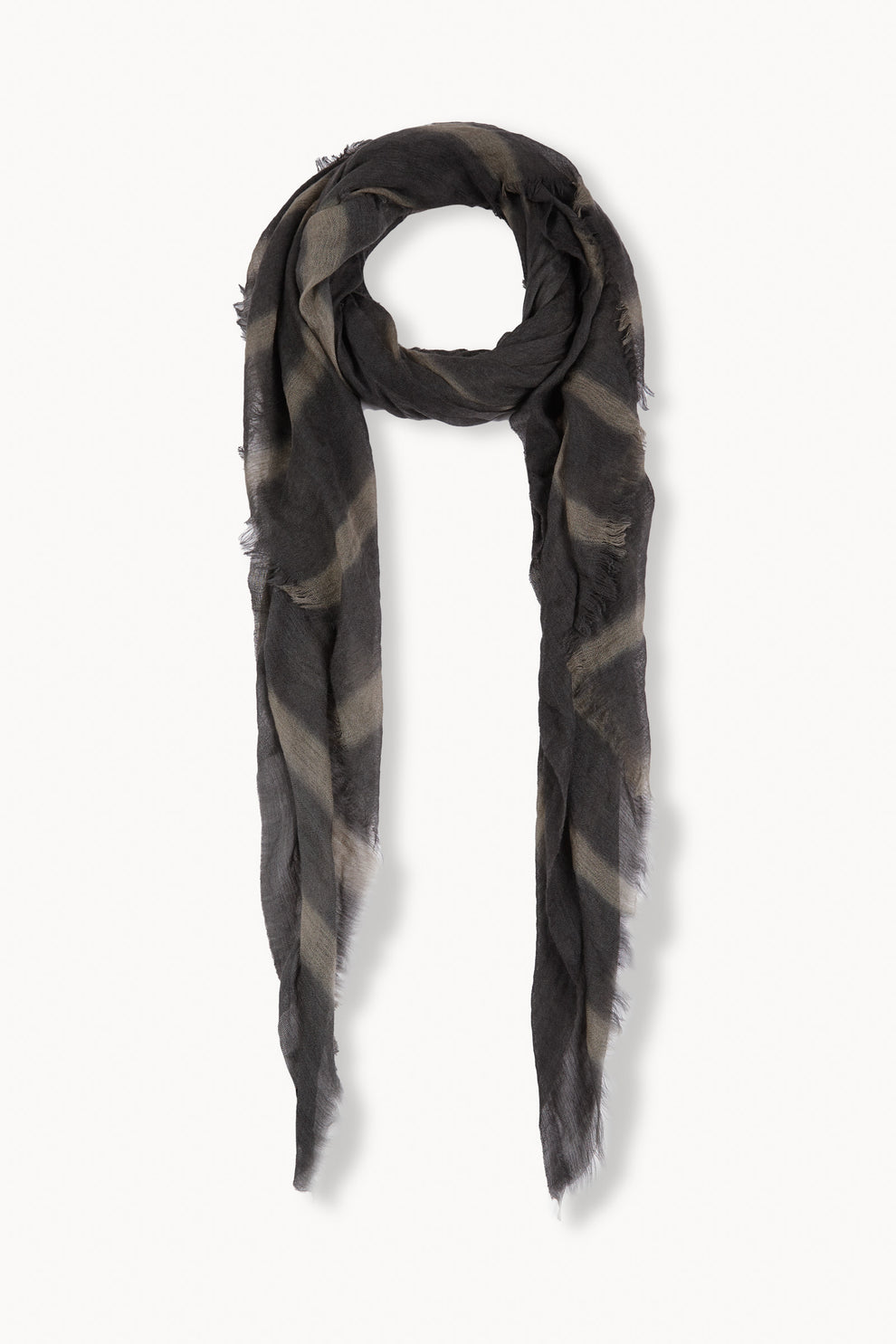Cortana - Ursula, Orea print striped foulard
