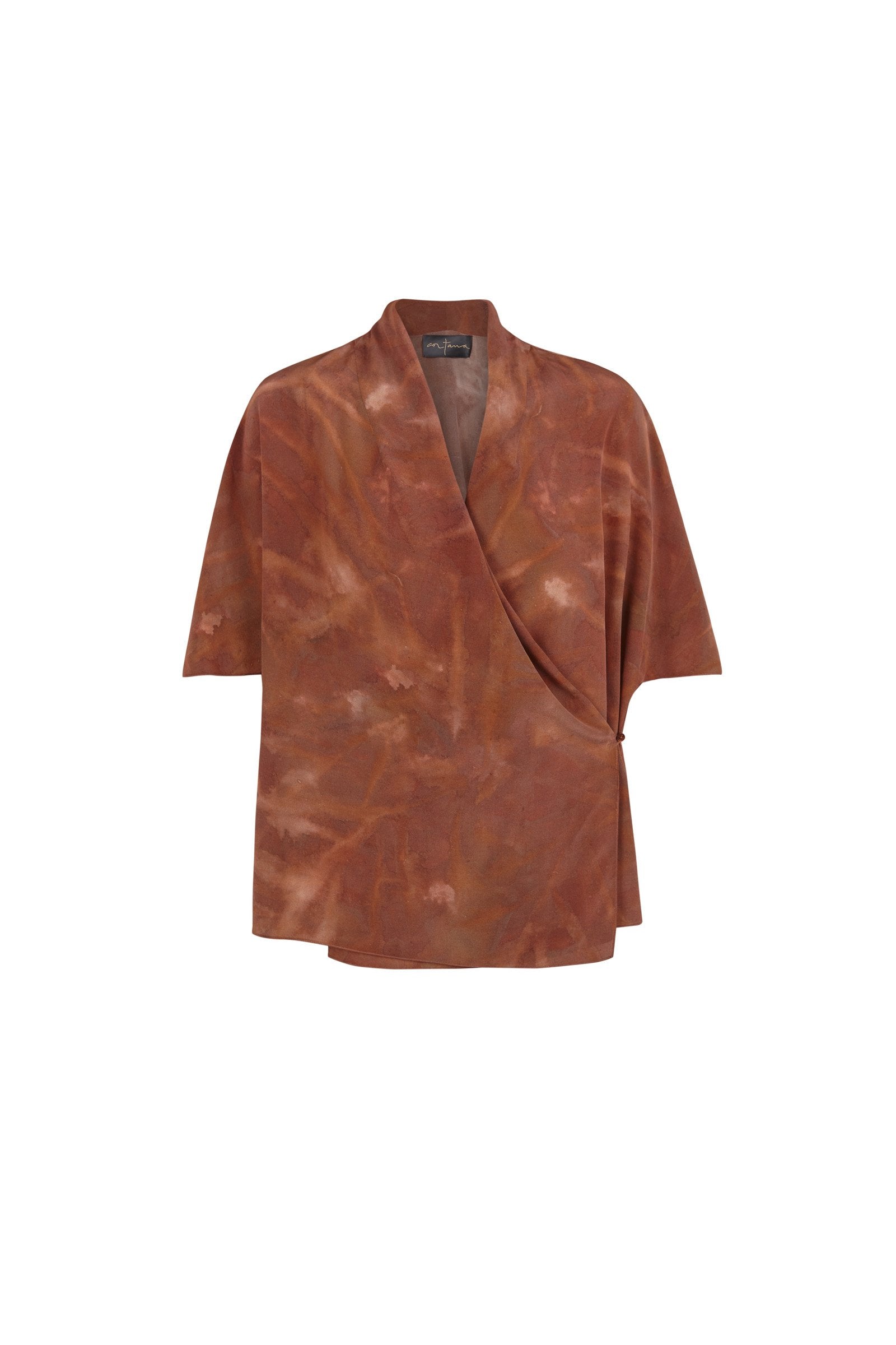 Cortana - Lisa, printed silk top